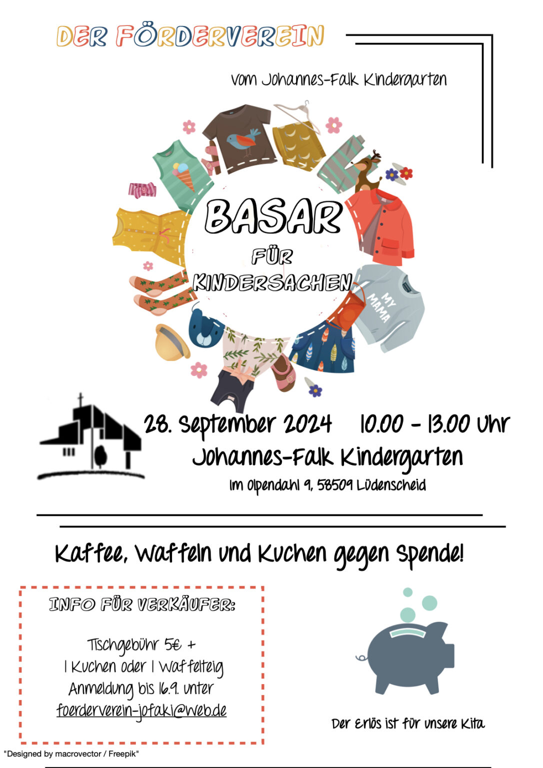 Basar für Kindersachen – ev. Christus-Kirchengemeinde Lüdenscheid